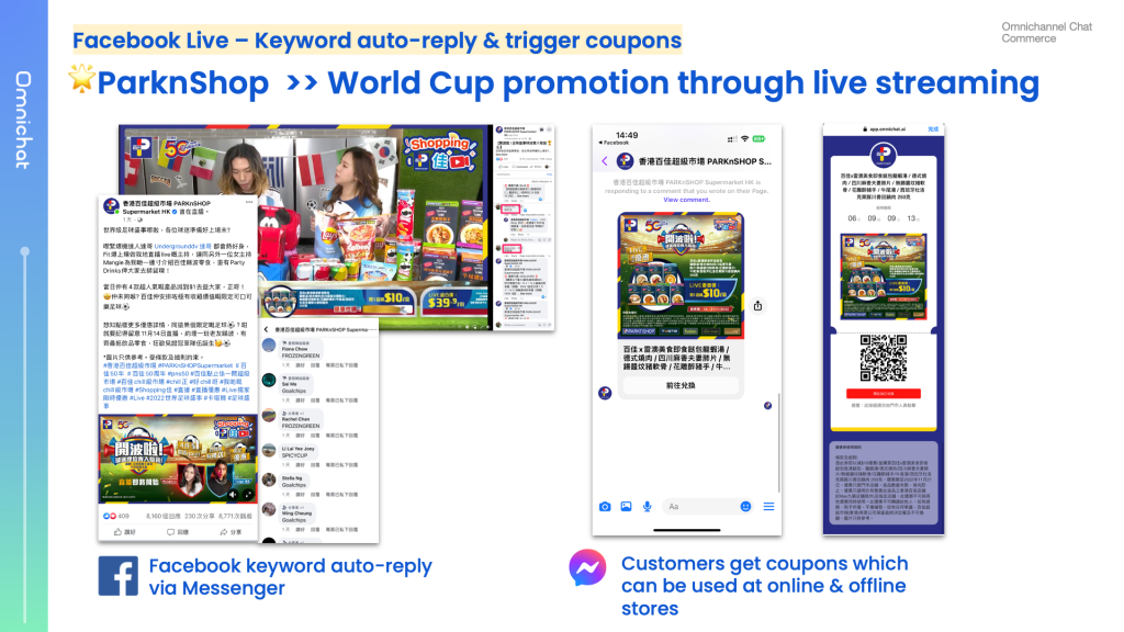 Facebook / Instagram live shopping: Bring offline retail experience to ...