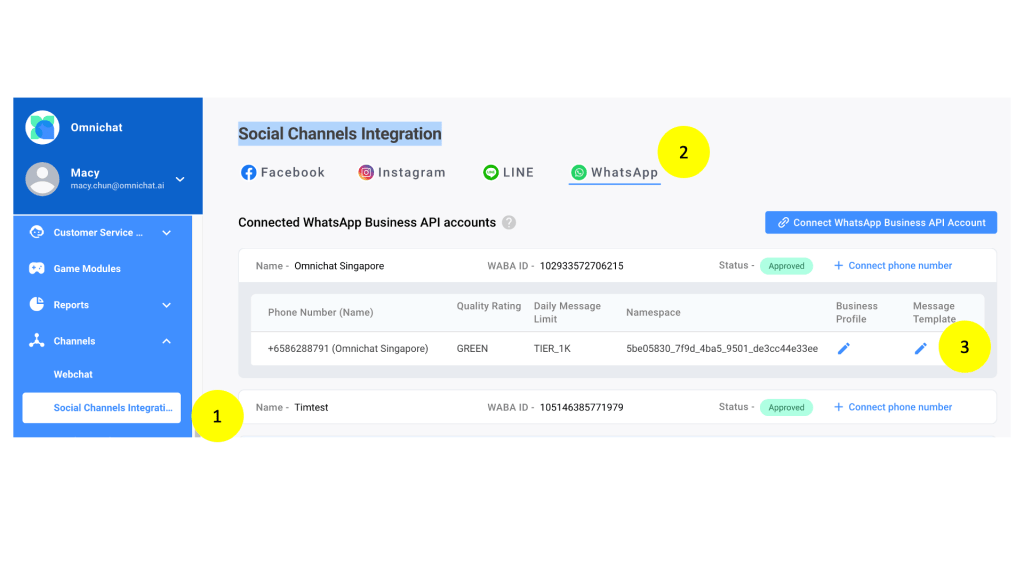 How to apply and use WhatsApp Message Template? - Omnichat Blog
